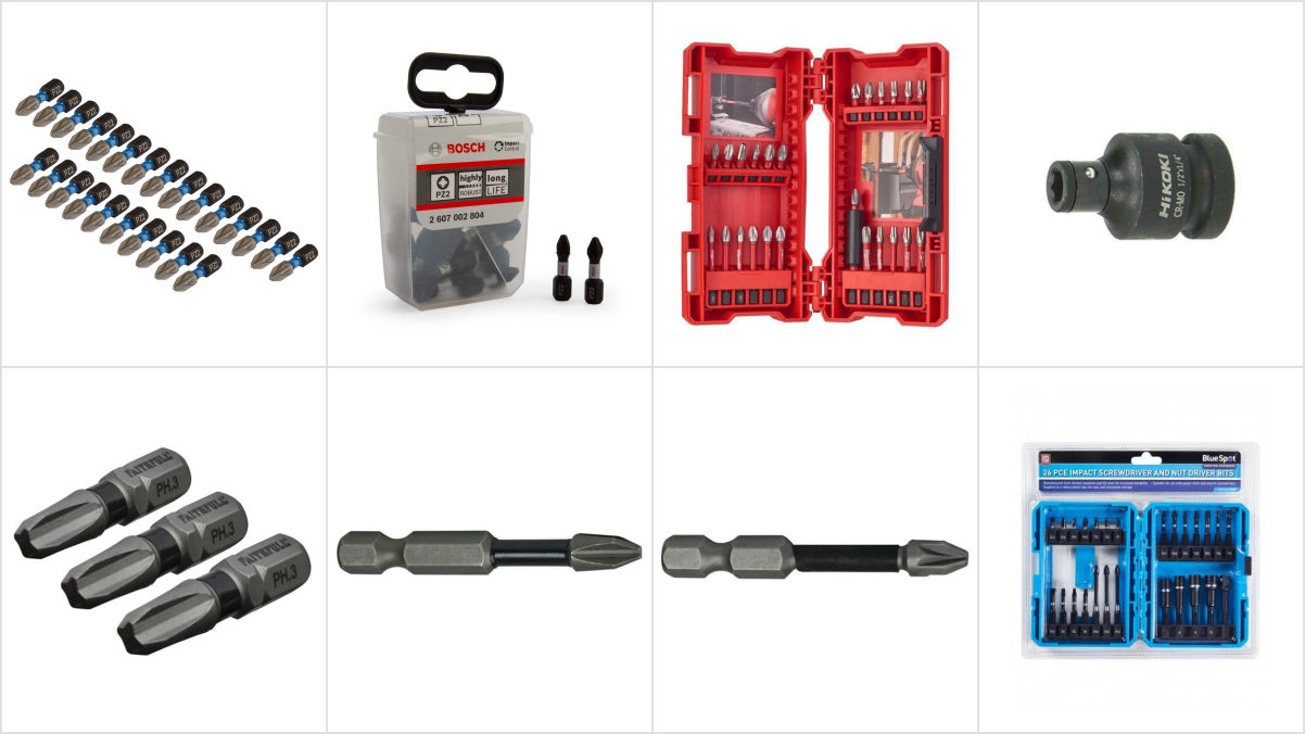 Compare offers for Impact Driver Bits, Tool Accessories in Ireland ...