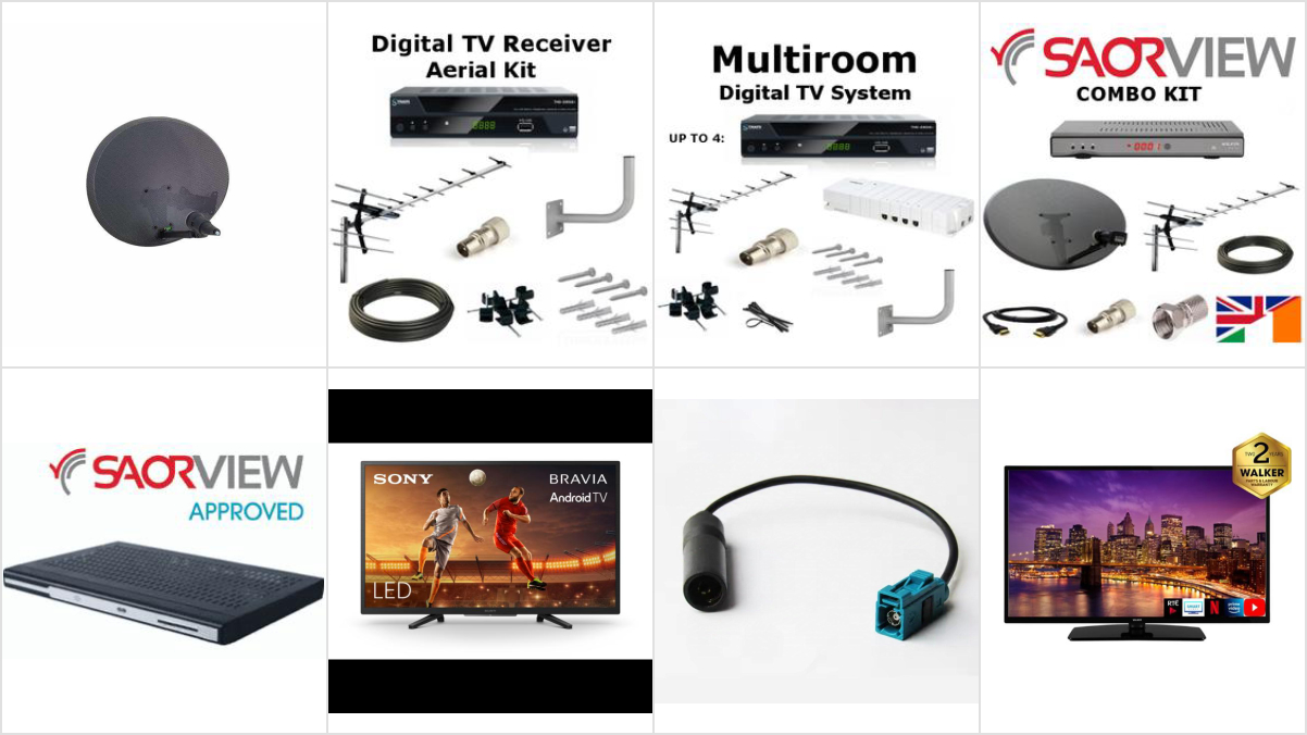 Compare offers for Saorview Aerials, Video in Ireland. GetLocal.ie